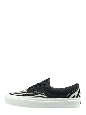 VANS Vans Low Top Zebra Print Casual Skateboarding Sneakers Black