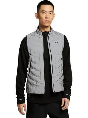 Nike Therma-fit Adv Reflective Running Vest - Reflective Silver