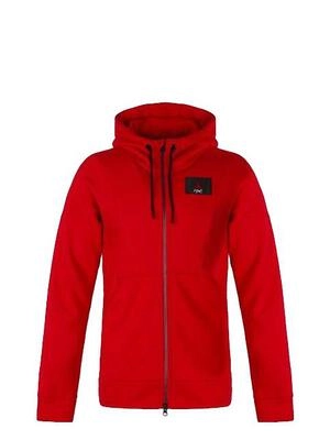 JORDAN Air Hooded Zip Jacket - Red