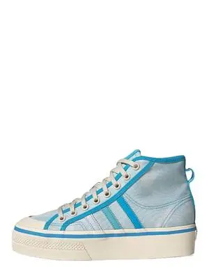 Adidas Nizza Platform Mid Sneakers - Blue