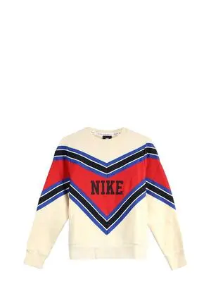 Nike Colorblocked Fleece Lined Pullover - Beige/multi-color