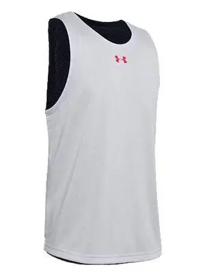 Under Armour Baseline Reversible Tank - White/black