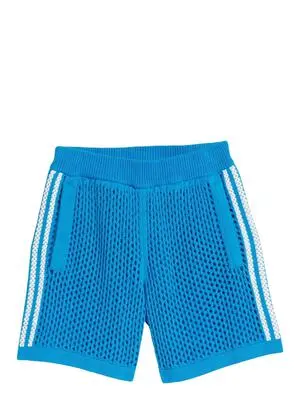 Adidas X Clot Fw24 Crochet Shorts - Blue