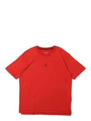 JORDAN Dri-fit Logo Quick Dry Sports Short Sleeve Red T-shirt - Multi-color