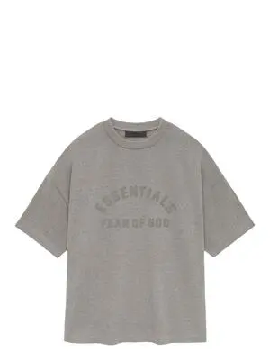 Fear Of God Ss24 Heavy T-shirt - Heather Grey