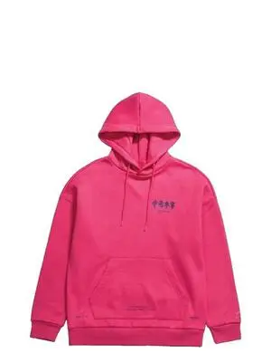 LI-NING Paris Fashion Week Fw20 Series Loose Pullover Hoodie - Pink/purple/green
