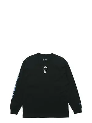 Nike Brooklyn Nets Courtside City Edition Sports Crew Neck Long-sleeve Sweater - Black