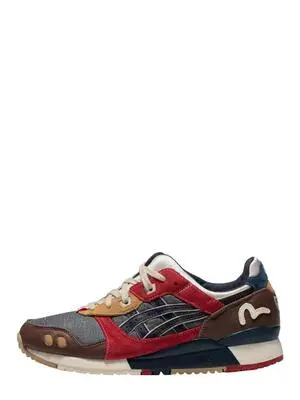 Asics ASICS GEL-LYTE III X Evisu "Red Grey Brown" Sneakers Red/grey/brown