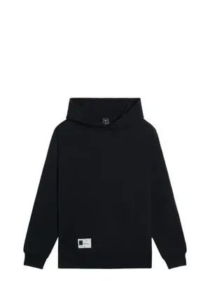 LI-NING Label Logo Hoodie - Black