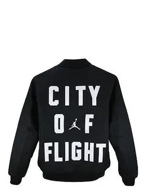 JORDAN City Of Flight Ma-1 Bomber Jacket - Black