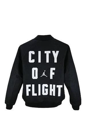 JORDAN City Of Flight Ma-1 Bomber Jacket - Black