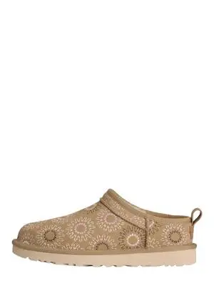 UGG Classic Micro Sun Stitch Slipper Boots - Mustard Seed