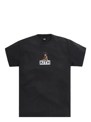 Kith For The Notorious B.i.g Ready To Die Classic Logo Vintage Tee - Black