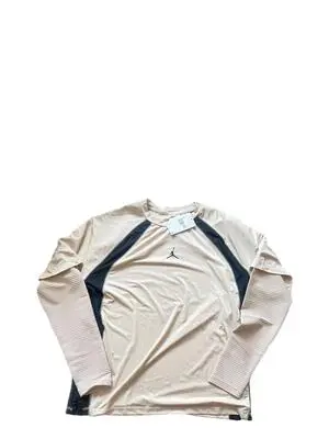 JORDAN Dri-fit Sport Long-sleeve Top - Beige