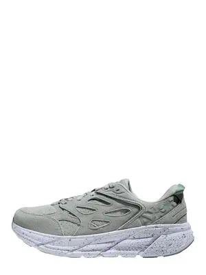 Hoka One One HOKA ONE ONE Clifton Suede Sneakers Grey