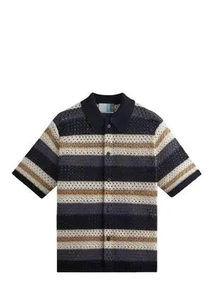 Kith Thompson Crochet Buttondown - Black