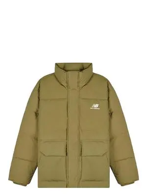 NEW BALANCE Puffer Jacket - Olive Green