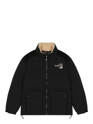 NEW BALANCE Down Jacket - Black/beige