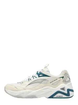 Sketchers D'lites "white Blue" Sneakers - White/blue