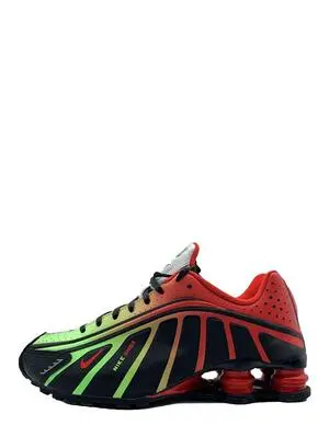 Nike Nike Neymar Jr X Shox R4 'So Paulo Markets' Sneakers Black/challenge Red-metallic Silver