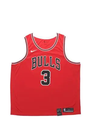 Nike Chicago Bulls Wade 3 Retro Basketball Jersey - Red
