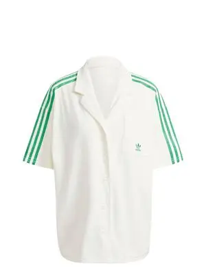 Adidas Originals Resort Shirt - White/green