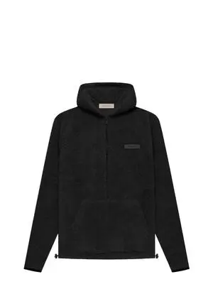 Fear Of God Ss22 Polar Fleece Half Zip Hoodie 'iron - None