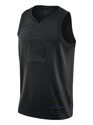 Nike Golden State Warriors Kevin Durant Mvp Connected Jersey - Black