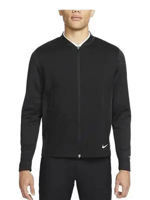 Nike Logo Zipper Jacket - Black