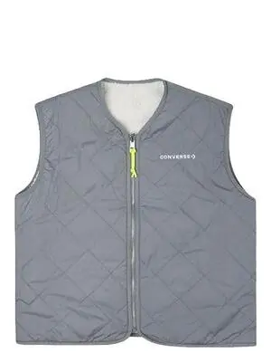 CONVERSE Sherpa Reversible Vest - Grey
