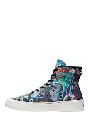 CONVERSE Skid Grip High Top "beat The World" Sneakers - Multi-color