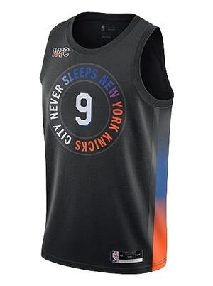 Nike New York Knicks Basketball Jersey - Black