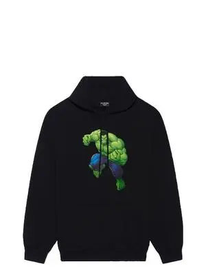 Balenciaga X Marvel Hulk Hoodie - Black
