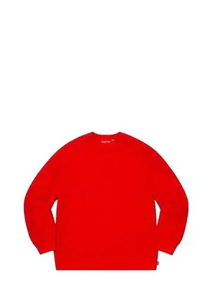 Supreme Stars Crewneck Sweatshirt - Red/white