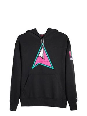 JORDAN Winter Utility Fleece Hoodie - Black