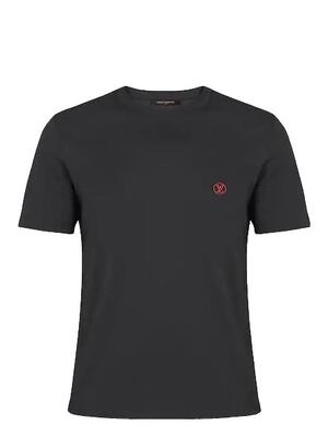 LOUIS VUITTON Louis Vuitton Lv Classic Logo Cotton For Men White