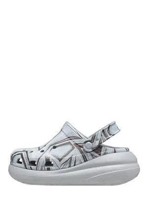 CROCS Crocs Classic Crush Disco Clog Clear Bue/brown