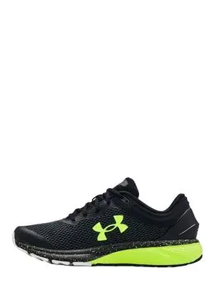 Under Armour Charged Escape 3 Athletic Sneakers - Black/neon Green