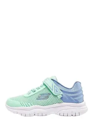 Sketchers Flex Blast Athletic Sneakers - Green/blue/white