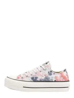 CONVERSE Chuck Taylor All Star Platform Low "washed Florals - Multi-color