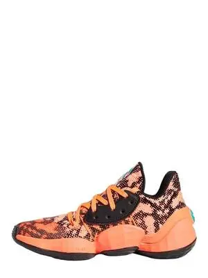 Adidas Harden Volume "gila Monster" High-top Sneakers - Orange/black