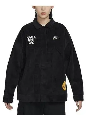 Nike Corduroy Jacket - Black