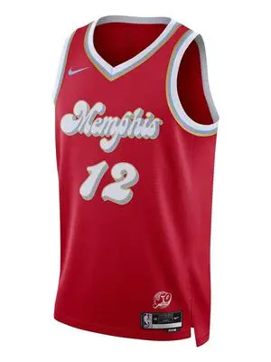 Nike Nba Ja Morant Memphis Grizzlies 2024/25 City Edition Jersey #12 - University Red