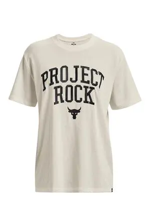 Under Armour Project Rock Heavyweight T-shirt - White