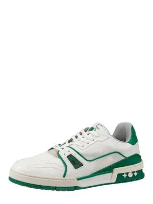 LOUIS VUITTON Trainer Sneakers - White/green