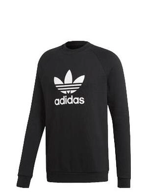 Adidas Originals Trefoil Crew Sweatshirt - Black