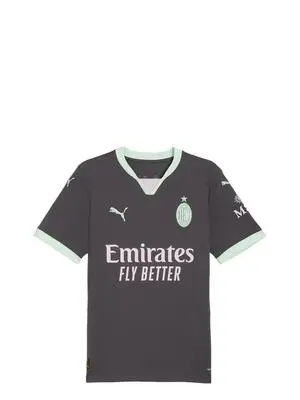 PUMA Ac Milan 24/25 Third Jersey - Shadow Grey/fresh Mint