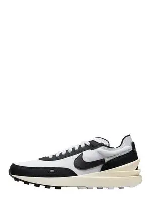 Nike Waffle One Se Sneakers - White/black-lt Silver-coconut Milk-black
