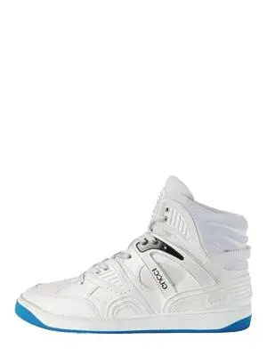 Gucci High Top Basketball Sneakers - White Demetra