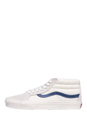 VANS Sk8-mid Reissue Sneakers - White/blue